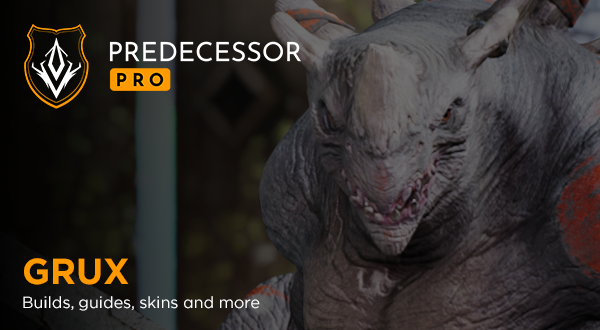 Grux Best Builds, Guides, Best Items | predecessor.pro