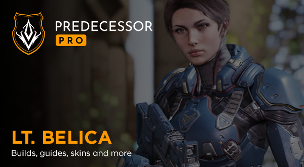 Lt. Belica Best Builds, Guides, Best Items | predecessor.pro